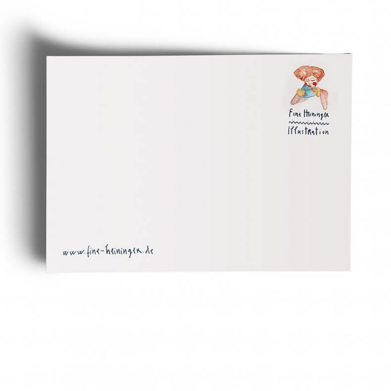 Postkarte »Juhuh Geburtstag« – Gratulation – Fine Heininger